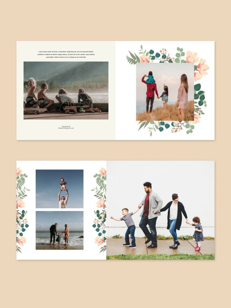 Family Memories Album Template 12×12 – AlbumTemplates.com
