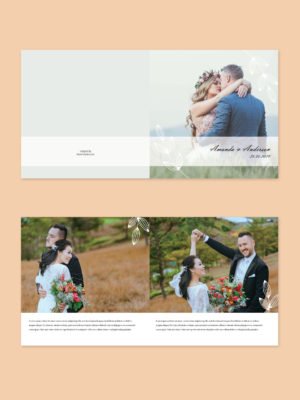 Square Wedding Album Template 10×10 – AlbumTemplates.com