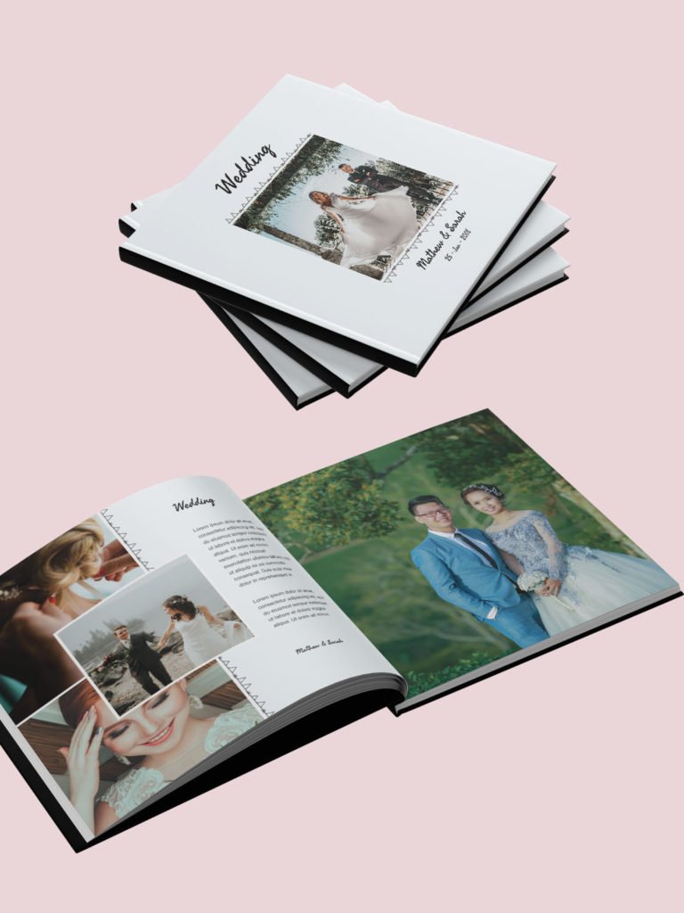 Square Wedding Album Template 10×10 – AlbumTemplates.com